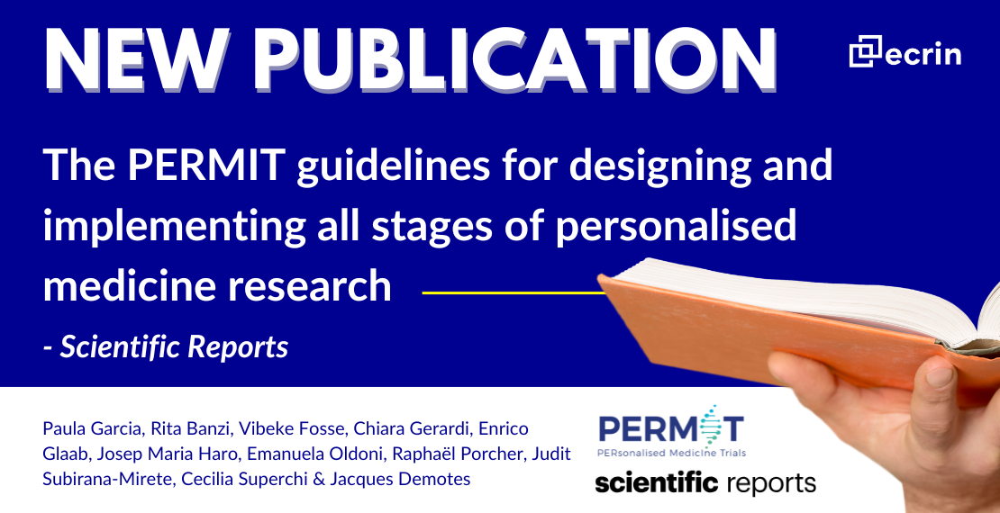ECRIN coordinated project PERMIT guidelines published! | Ecrin