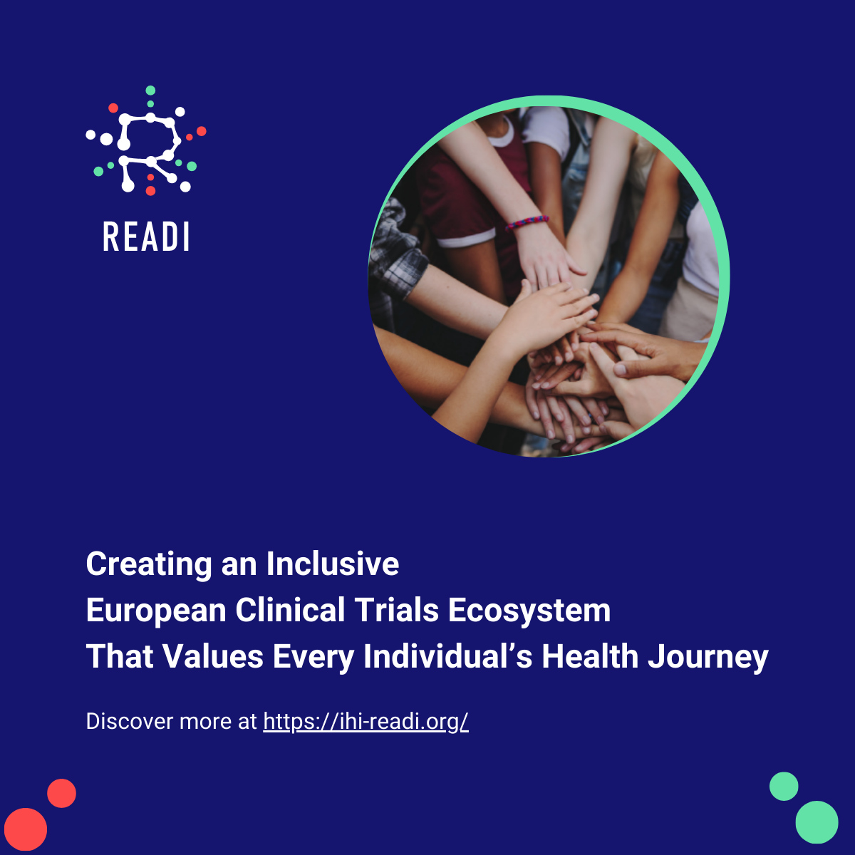 READI Project Launches to Enhance Patient Representativeness and ...